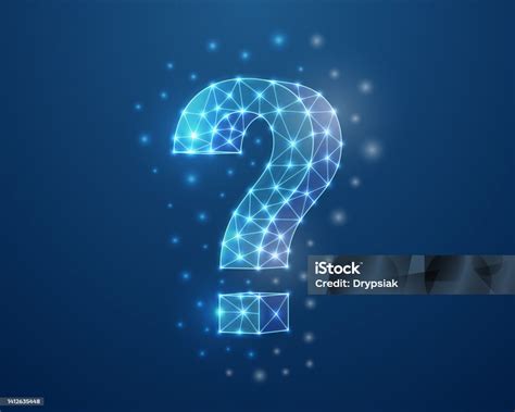 파란색 로우 폴리 스타일의 물음표 3d 기호 도움 지원 문제 디자인 개념 벡터 일러스트레이션 Faq 다각형 와이어프레임 물음표에 대한 스톡 벡터 아트 및 기타 이미지