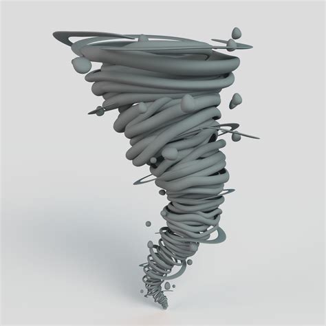 Tornado 3d Model 120 Max Free3d