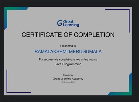rama lakshmi merugumala on linkedin java javabasics certification
