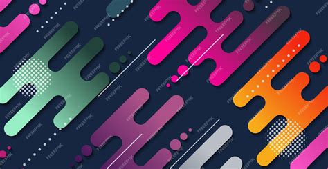 Premium Vector Abstract Minimal Geometric Shape Background With Gradient