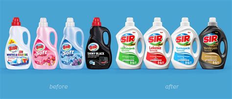 Re Branding And Packaging Design For Liquid Laundry Detergent From