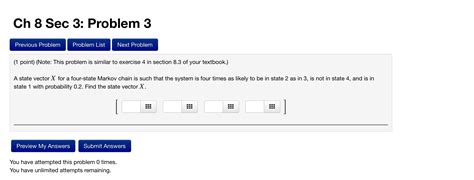 Solved Ch 8 Sec 3 Problem 16 Previous Problem Problem List