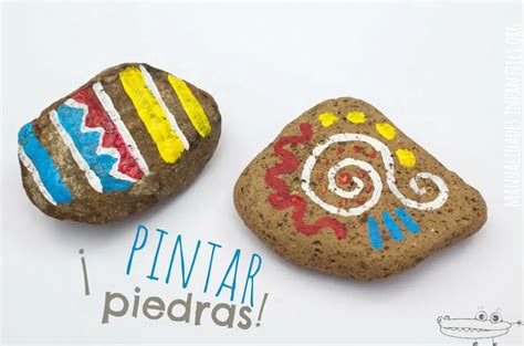 Pintar Piedras Actividades Para Niños Manualidades Fáciles Y Juegos