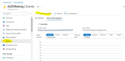 Azure How To Connect AZ Blob Storage With App Webhook Using Event Grid Stack Overflow