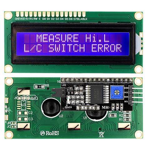 1602 Lcd Module For Arduino Blue Screen │ Raspberry Pi Sun Cheong