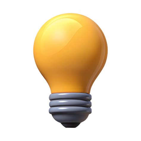 Dreamy Stunning Minimal Lightbulb Icon Flat Color Sharp Edges Single Weight Stroke With