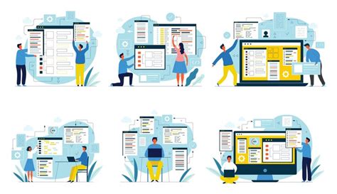 Premium Vector Coders People Designers And Programmers Digital Developers Java Script