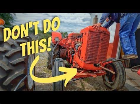 How NOT To Unseize A Stuck Engine Latest Auction Find Auction Finds Engineering Farmall