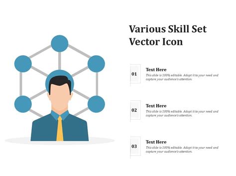 Various Skill Set Vector Icon Ppt Powerpoint Presentation Icon Diagrams Pdf