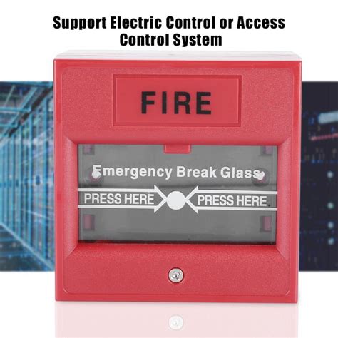 Emergency Exit Fire Alarm Button Release Security Grandado