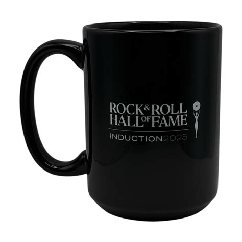 Rock Hall 2025 Induction Class Mug Rock And Roll Hall Of Fame Museum