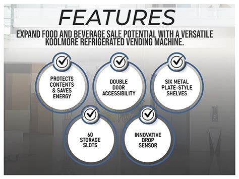 Refrigerated Snack And Drink Vending Machine With 60 Slots In Black