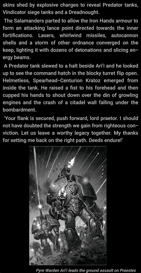 Unnamed Chstom Pattern Of Terminator Armour From The Short Story Deeds