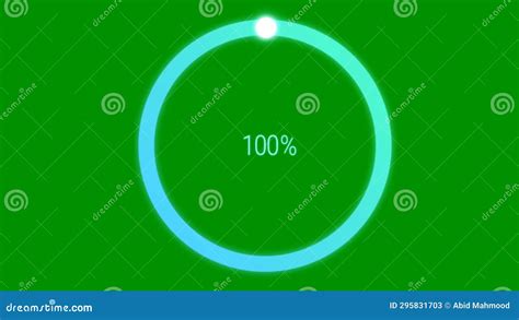Loading Animation Premium Quality Green Screen Footage 4k Bacground Stock Video Video Of