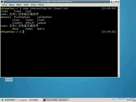Linux操作9comm Diff Patch 蓝桥云课 Linux操作9comm Diff Patch 蓝桥云课