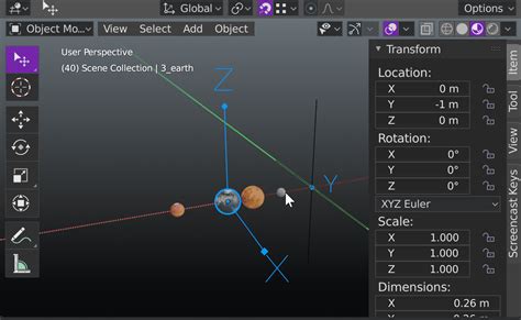 Transform Orientation Changing Local Axes Blender Stack Exchange