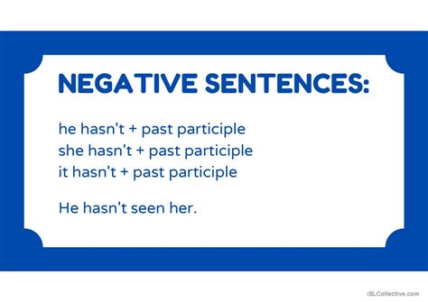 Present Perfect Powerpoint General G… English Esl Powerpoints