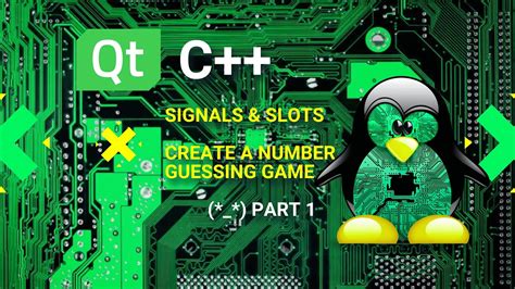 qt c signals and slots explanation create a number guessing game
