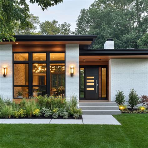 How To Design A Striking Modern Mid Century House Exterior