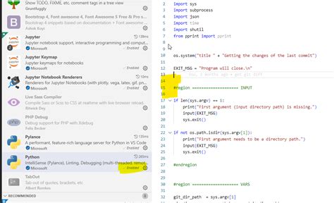 Code Regions Are Broken Doesnt Work · Issue 18326 · Microsoftvscode Python · Github