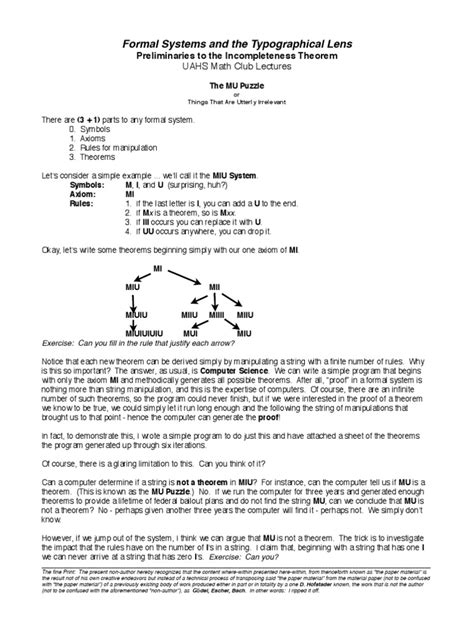 notes of godel s incompleteness theorem mathematical proof theorem