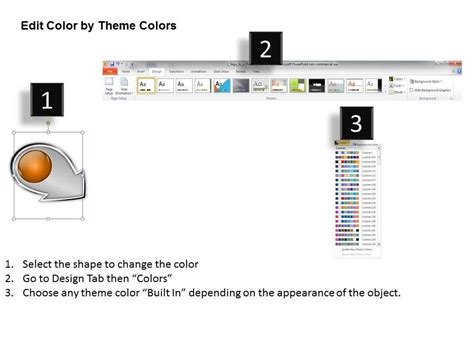 Circle Arrow Process Template Presentation Sample Of PPT Presentation Presentation