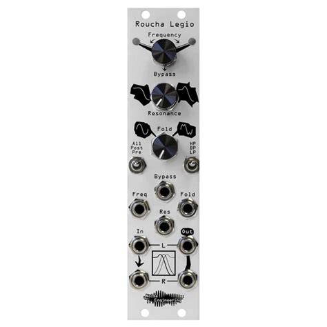 Noise Engineering Roucha Legio Eurorack Stereo Multimode Filter Module Silver Elevator Sound