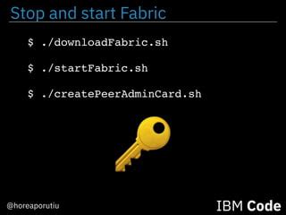 Getting Up And Running With Hyperledger Fabric Composer Full Stack PPT