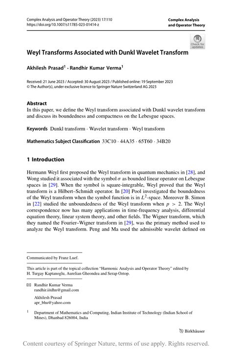 Weyl Transforms Associated With Dunkl Wavelet Transform