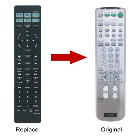 Rm Y181 Replaced Remote Control Fit For Sony Tv Kv27fs13 Kv27fs17