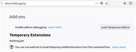 making our own firefox extension addon hello world src make