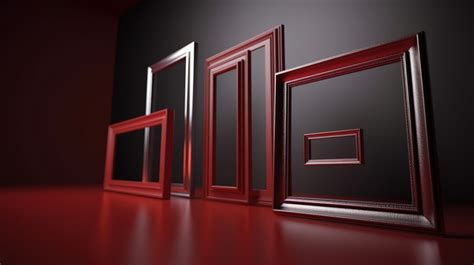 3d photo frame visualized in backgrounds free download pikbest
