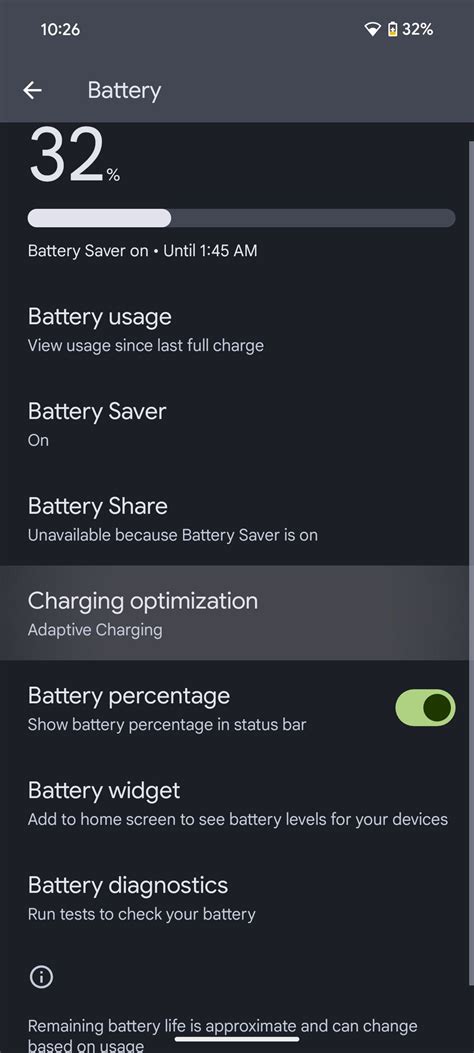 charging optimization in android 15 explained
