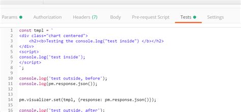 Debugs From Templates Used By Visualiser Are Not Logged In The Console
