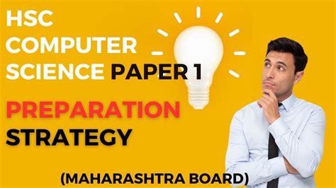 Hsc Computer Science Paper 1 Preparation Strategy Maharashtra Board Youtube