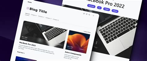 free open source blog template for developers ️📃 dev community
