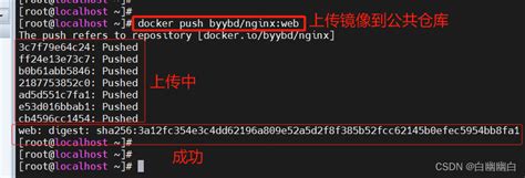 【docker从入门到入土 1】docker架构、镜像操作和容器操作 载入镜像 csdn博客
