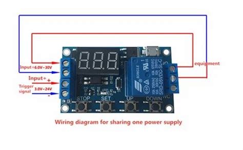 Trigger Delay Time Module Switch Control Timer Relay At Rs 220 In New Delhi