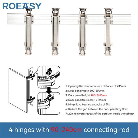 Roeasy Bh 001 Parallel Opening Bus Sliding Door Hinges Damping Buffer