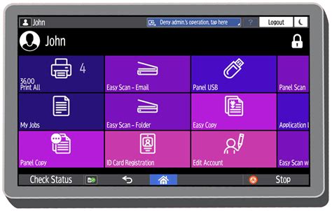 Myq X Embedded Terminal 82 For Ricoh Myq