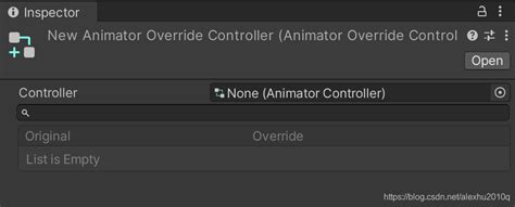 Unity Runtime创建和编辑animationclipoverridecontroller 什么文件类型 Csdn博客