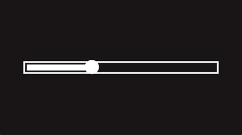 loading bar animation isolated on a black background 31759152 stock