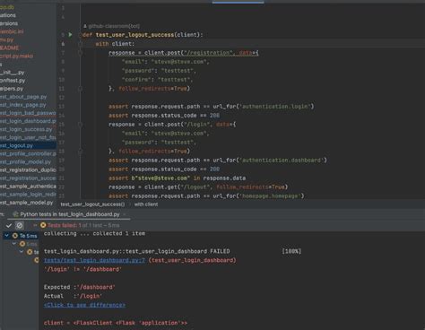 Solved N Aython Tests In Test Login Dashboard Py Chegg