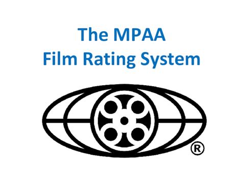 The Mpaa Film Rating System презентация доклад