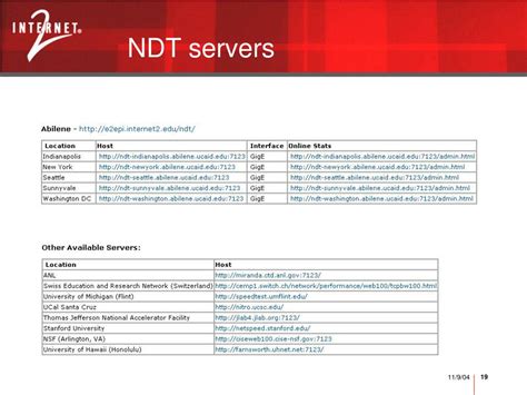 PPT Developing The Web Based Network Diagnostic Tool NDT PowerPoint Presentation ID