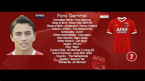 Fons Gemmel Right Back 01 Youtube