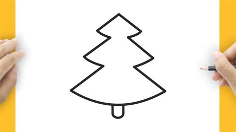 HOW TO DRAW A SPRUCE TREE EASY STEP BY STEP TUTORIAL Perfect Christmas Christmas Tree Spruce