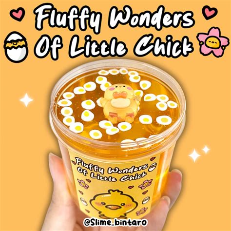Jual Terbaik Clear Slime Fluffy Wonders Of Little Chick By Slime