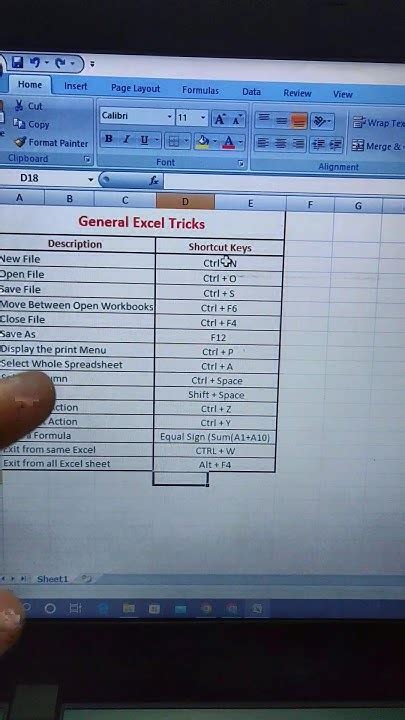Basic Excel Shortcuts Learn From Basic To Advance 💖💖 Excel