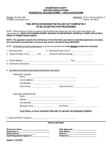 Fillable Online City Of Urbana Engineering Permit Forms Fax Email Print